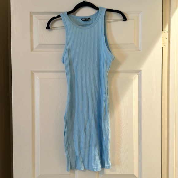 SHEIN | Dresses | New Shein Light Blue Dress | Poshmark